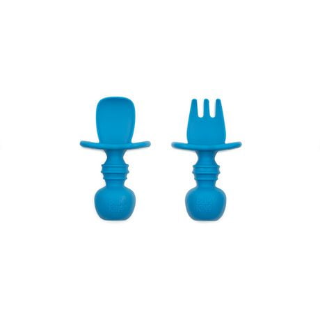 Click here for Bumkins Chewtensils  Baby Fork And Spoon Set  Sili... prices