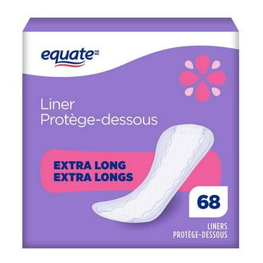 Equate Everyday Long Pantiliners, Pack of 36 - Walmart.ca