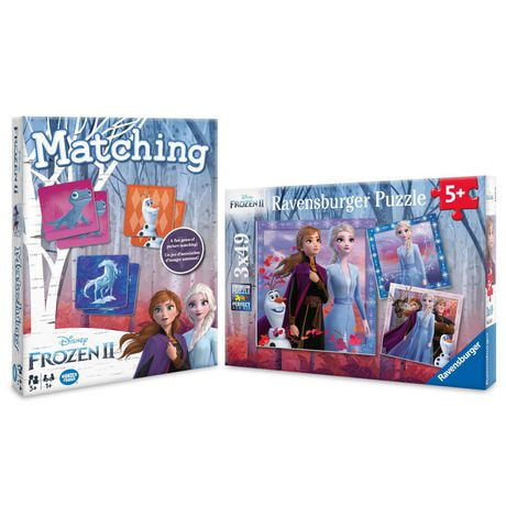 Ravensburger - Frozen Matching Game and 3x49 Puzzle | Walmart Canada