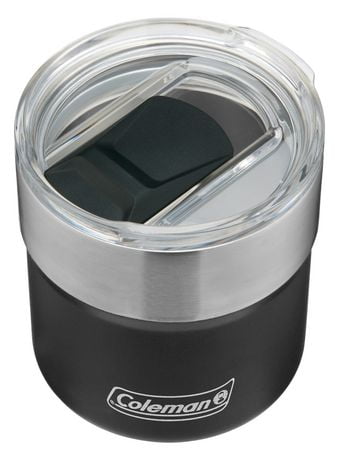 Coleman Sundowner Insulated Stainless Steel Rocks Glass, 13oz, Black ...