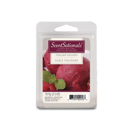 Click here for Scentsationals Wax Cube Italian Gelato Red 6 Piece... prices