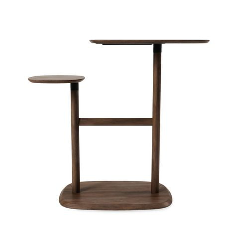 Click here for Umbra Swivo Side Table  Natural Wood Aged Walnut 2... prices