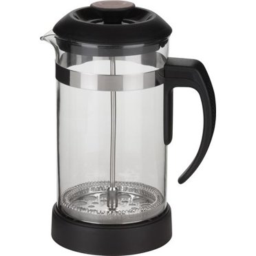 Trudeau Maison Coffee Press with Chrome Plate Lid, Coffee Press with ...