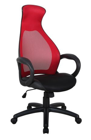 Click here for Brassex Inc Adj. Office Chair With Gas Lift  Red /... prices