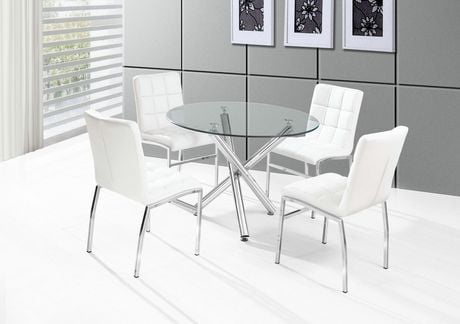 Click here for K-Living Weston Soft Pu Back And Seat With Chrome... prices