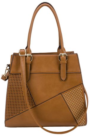 AMF Structured Triangle Tote with Cross-body Strap | Walmart Canada