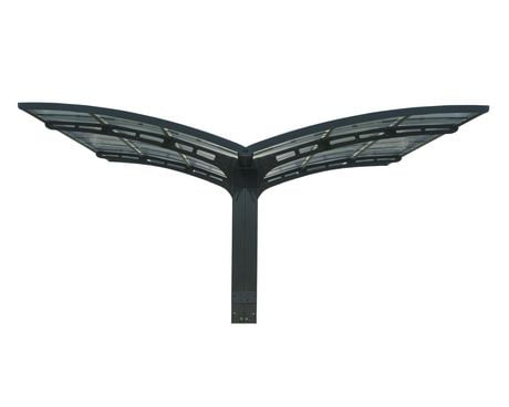 Click here for Palram Arizona 5000 Wave Carport - Wings Grey 0 prices