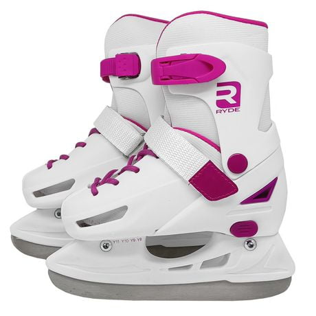 Ryde Ice Skate Girls Y8-Y11, White, by Stoneridge Cycle | Walmart Canada