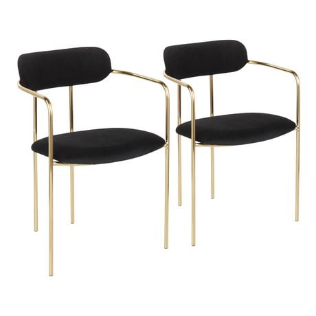 Click here for Demi Glam Chair By Lumisource Black prices