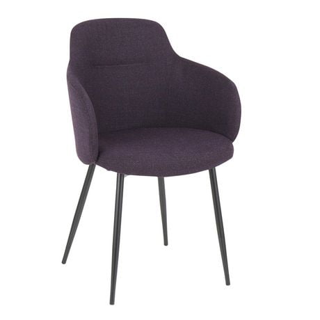 Click here for Boyne Contemporary Chair By Lumisource Purple prices