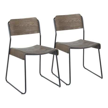 Click here for Dali Industrial Chair By Lumisource. Brown prices