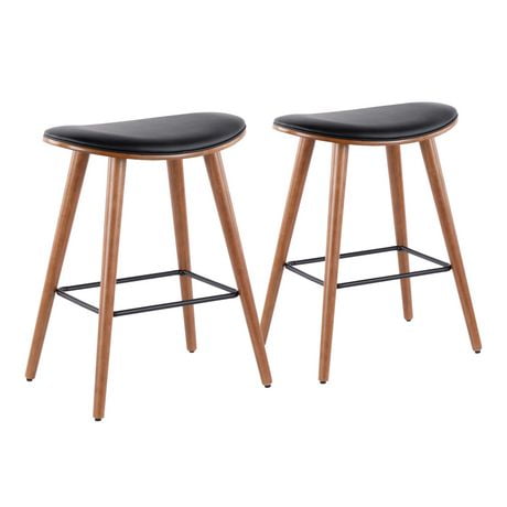 Click here for Saddle Mid-Century Modern Counter Stool By Lumisou... prices