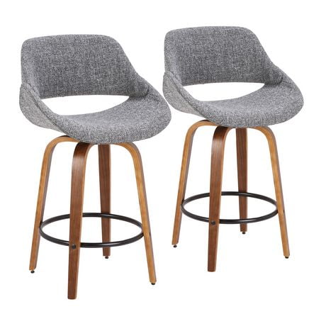 Click here for Fabrico Mid-Century Modern Counter Stool By Lumiso... prices