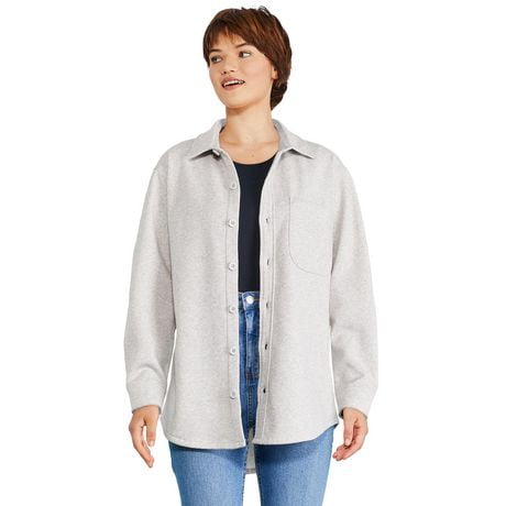 George Women's Fleece Shacket | Walmart Canada