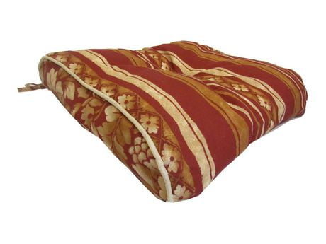 Click here for Henryka Ltd Henryka Brown Floral Deluxe Seat Cushi... prices