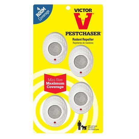 Victor 4-Pack Mini PestChaser Ultrasonic Rodent Repeller | Walmart Canada