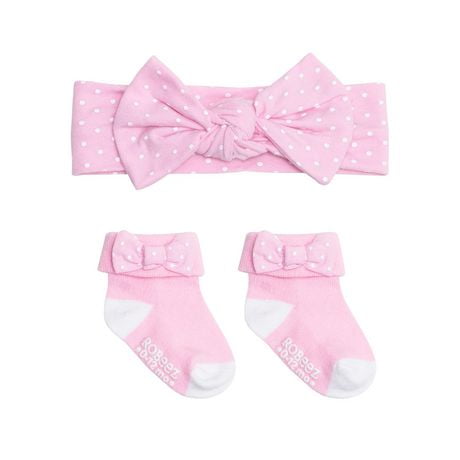 Click here for Robeez - Baby  Infant  Girls - Pink Polka Dot Gift... prices