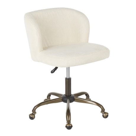 Click here for Fran Contemporary Task Chair By Lumisource Cream prices