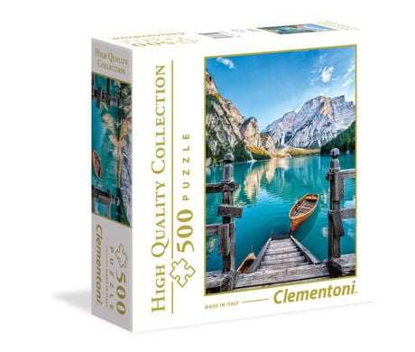 Click here for Clementoni Braies Lake  500 Piece Puzzles Multicol... prices