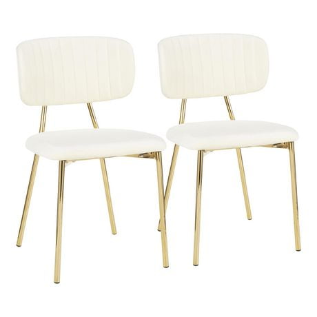 Click here for Bouton Glam Chair By Lumisource Cream prices