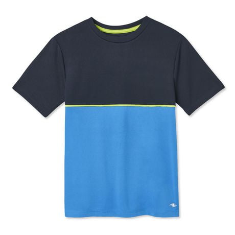 Athletic Works Boys' Colour Block Active Tee | Walmart Canada