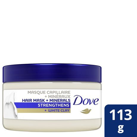 Click here for Dove Strengthens + White Clay Hair Mask + Minerals prices