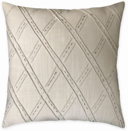 Click here for Hometrends Diamond Taupe Decorative Pillow Taupe 1... prices