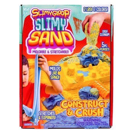 SLIMYGLOOP®SLIMYSAND™ Construct & Crush Kit | Walmart Canada
