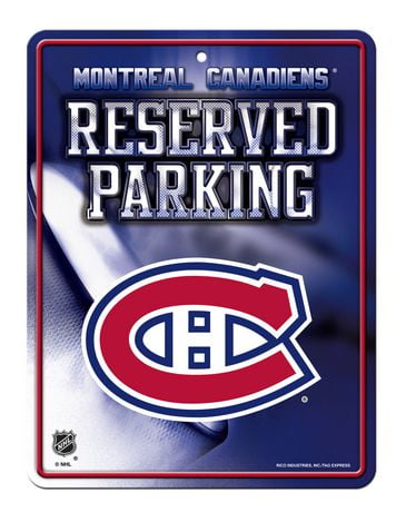 Click here for Gtei Nhl Montreal Canadiens Parking Sign prices