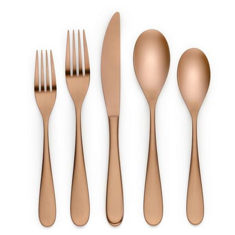 Click here for Ornative F Licie Copper 20-Piece Flatware Set  Ser... prices