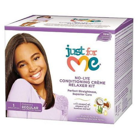 JUST FOR ME NO-LYE CONDITIONING CREME RELAXER KIT | Walmart Canada