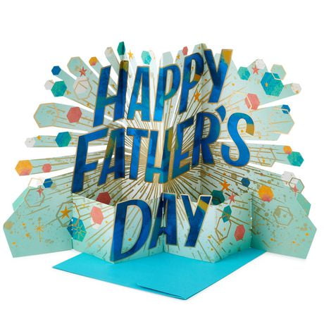 Hallmark Paper Wonder Displayable Jumbo Fathers Day Card (Accordion ...