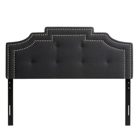 Click here for Corliving Aspen Crown Silhouette Headboard With Bu... prices