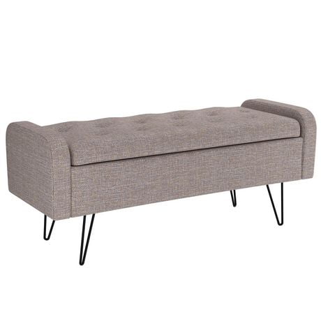 Click here for Worldwide Homefurnishings Inc Modern Fabric & Meta... prices