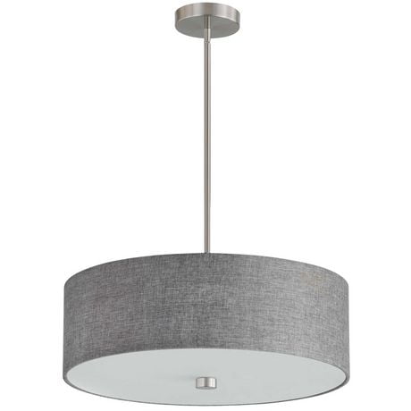 Click here for Dainolite 571-204P-Sc-Gry Grey Pendant Grey prices