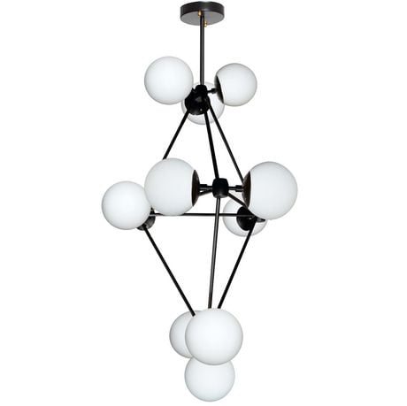 Click here for Dainolite Dmi-3612C-Whbk Black Chandelier Black prices