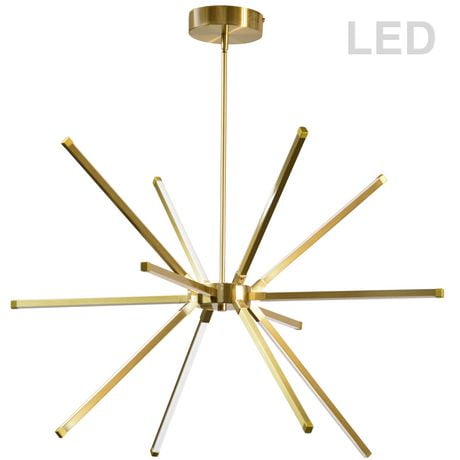 Click here for Dainolite Ary-3260Ledc-Agb Aged Brass Chandelier A... prices