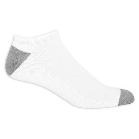 Click here for Fruit Of The Loom Mens 4 Pair No Show Socks White... prices
