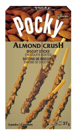 Glico Pocky Almond Crush Chocolate Covered Biscuit Sticks | Walmart Canada