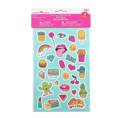 STICKERS-BLUE, 4 sheets as a set | Walmart Canada