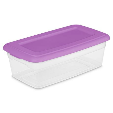 Sterilite Set Of (5) 5.7 Liter Boxes - Purple - Walmart.ca