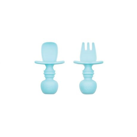 Click here for Bumkins Chewtensils  Baby Fork And Spoon Set  Sili... prices