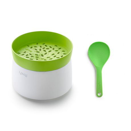 Lekue Rice and Grain Cooker & Paddle Set, Green - Walmart.ca