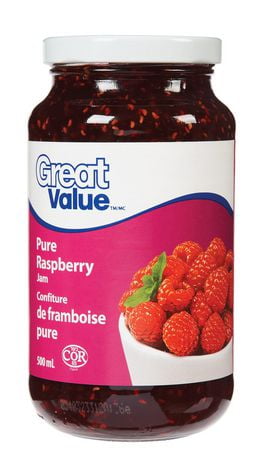 Great Value Pure Raspberry Jam | Walmart Canada