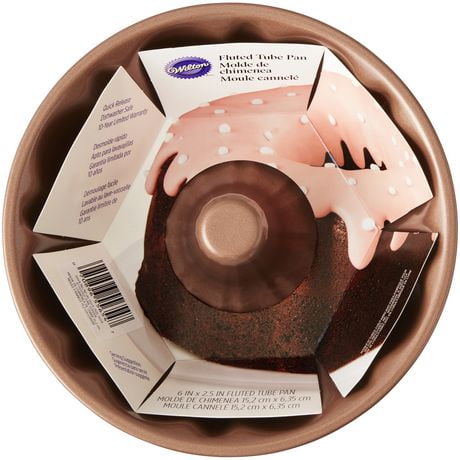 Click here for Wilton Retro Copper Fluted Tube Pan Copper Round prices