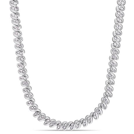 Click here for Miabella 2 Carat T. W. Diamond Sterling Silver Ten... prices