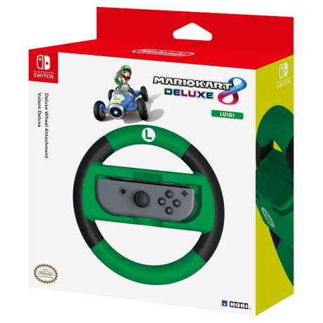 Click here for Hori Mario Kart 8 Racing Wheel (Luigi) (Switch) Gr... prices