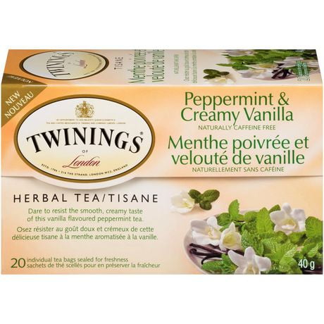 Twinings Peppermint And Creamy Vanilla Herbal Tea | Walmart Canada