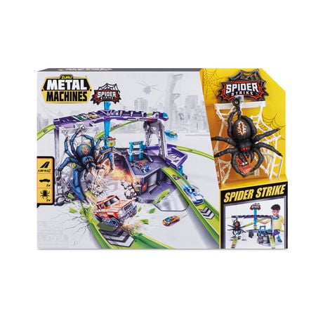 Metal Machines Spider Strike Garage Playset - Walmart.ca