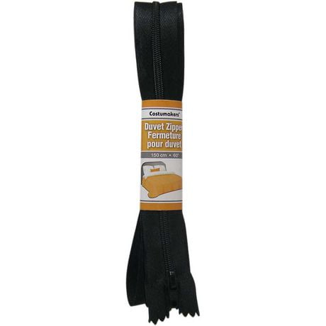 Click here for Costumakers Duvet Closed End Zipper Black 150Cm /... prices
